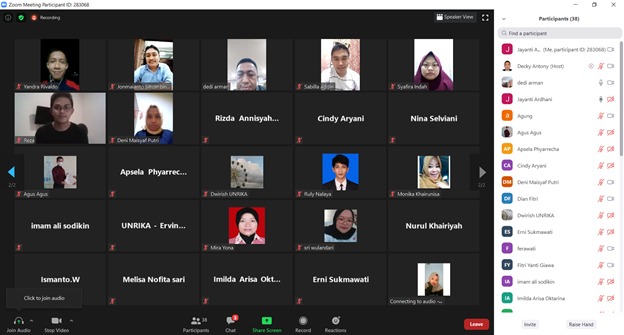 WEBINAR ALUMNI MM UNRIKA BERBAGI – PASCASARJANA UNRIKA